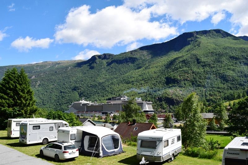 Flam Camping og Vandrarheim, Flam, Vestland (Sogn og Fjordane), Norway ...